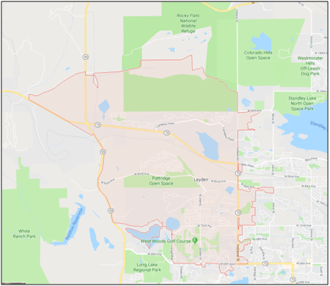 Mapa De Rocky Flats, Colorado File:Rocky Flats Plant Aerial View