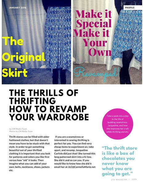 How to Revamp Your Wardrobe. The Thrills of Thrifting | by Carmella M ...
