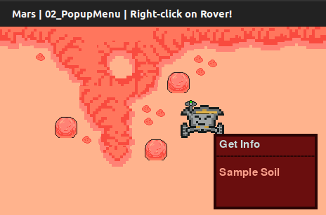 How-To: Easily Implement PyGame User Interface Elements — Part III — Popup Menus | by ...