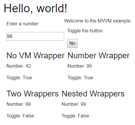 MVVM Support in Blazor. A solution for property change… | by Jeremy ...