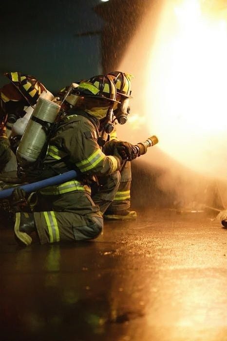 Job of a firefighter | by CutieKex | Medium