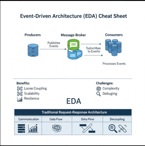 Day 10 : System Design Concept : Event Driven Architecture | by CoVaib ...