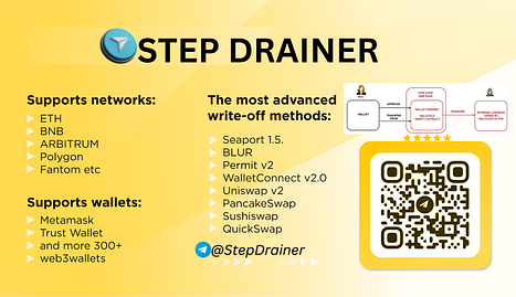 Crypto Drainer - All in One Multichain Wallet Drainer Script | Medium