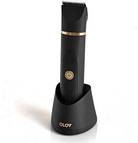 OLOV Electric Groin Hair Trimmer — Ball Trimmer for Men — Nose Hair ...