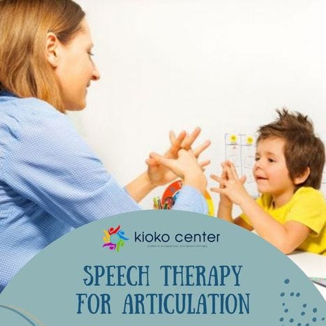 Speech Therapy for Articulation & Phonology | Kioko Center ...