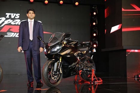 Venu Sudarshan is the new CEO of TVS Motors India - Advaithsingh - Medium