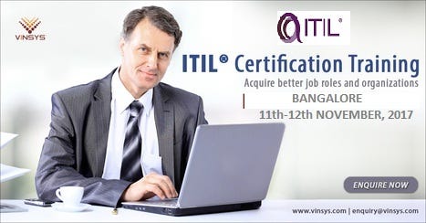 ITIL® Foundation Certification Training Bangalore in Vinsys | by Vinsys ...
