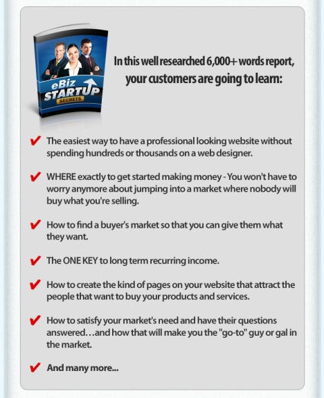 eBiz Start Up Secrets Review. eBiz Start Up Secrets PLR — Best… | by Impetus Blog | Medium