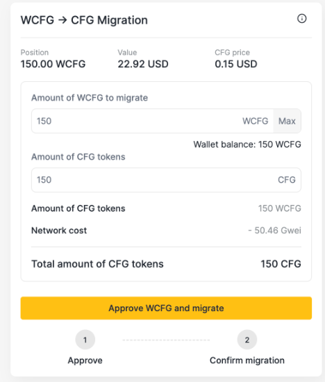 Centrifuge (CFG) Migration Explained: The Complete 2025 Guide for Token ...