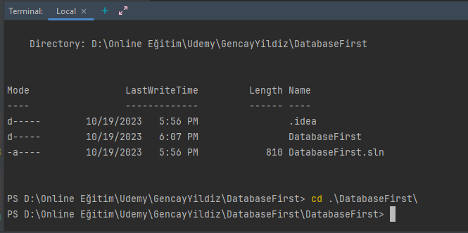 Entity Framework Core: DatabaseFirst | by Ahmet Faruk Evkaya | Medium