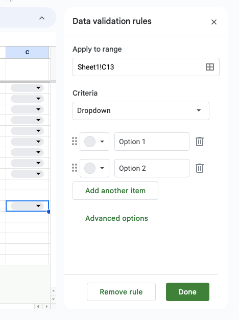 How to Add Yes/No Dropdown list in Google Sheets. - Pulivarthi Meghana ...