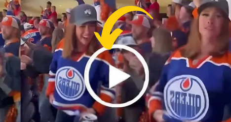 In The Video That Went Viral, The Phrase “Oilers Fan Flashes Crowd” Was ...