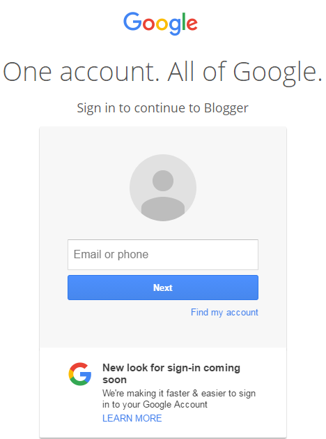 Google’s New Sign-in Page Being Taking off, Removes all customization ...