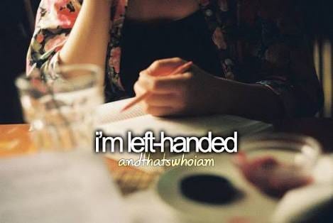 Positive and negative habits of lefties … | by Laila Frost | Medium