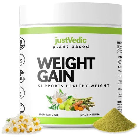 Justvedic Weight Gain Drink Mix. Gaining weight can be just as… | by ...