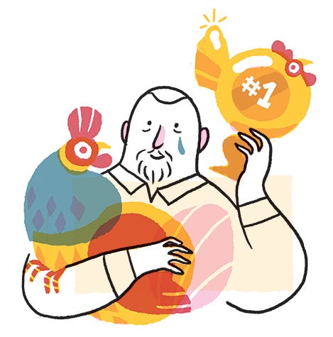 Highgate County Fancy Chicken Show - The Nib - Medium