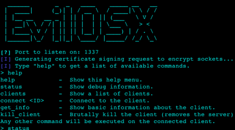 EvilOSX : A Remote Administration Tool (RAT) for macOS / OS X ...