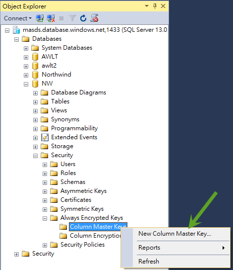 於Azure SQL Database使用Always Encrypted | by TERRY CHUANG | Medium