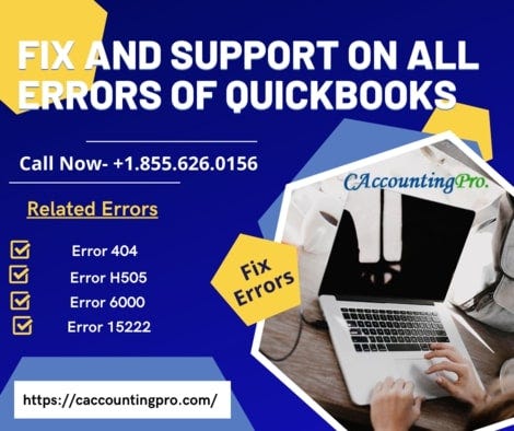Common QuickBooks Errors And Its Solution | by Ava Rosa | Medium
