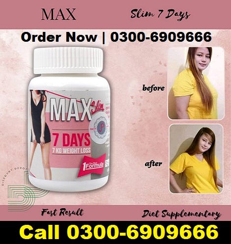 Max 7 Days Slimming Capsule USA In Wah Cantt | 0300–6909666 | by Sama ...
