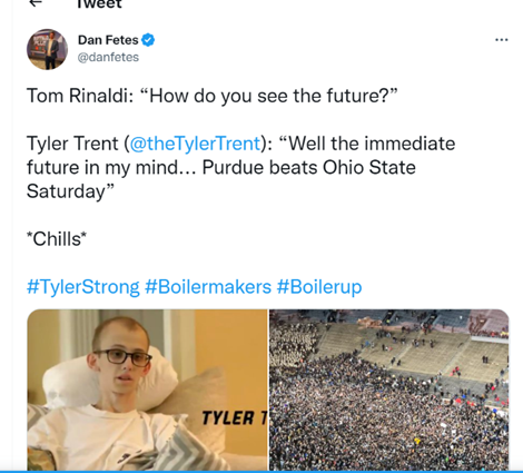 The Tyler Trent Story. If I were asked how I saw the future in… | by ...