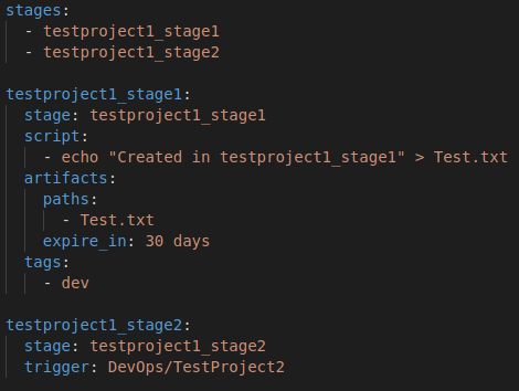 Gitlab CI — Sharing of Artifacts when one pipeline calls another - Umang - Medium