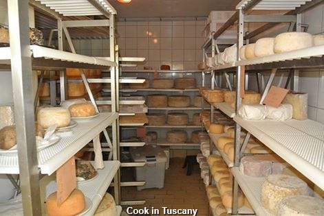 Look at the cheese in here. www.cookintuscany.com | by Linda Meyers ...