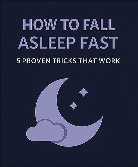 😴 How to Fall Asleep Fast: 5 Proven Tricks That Work | by SlumberVerse ...