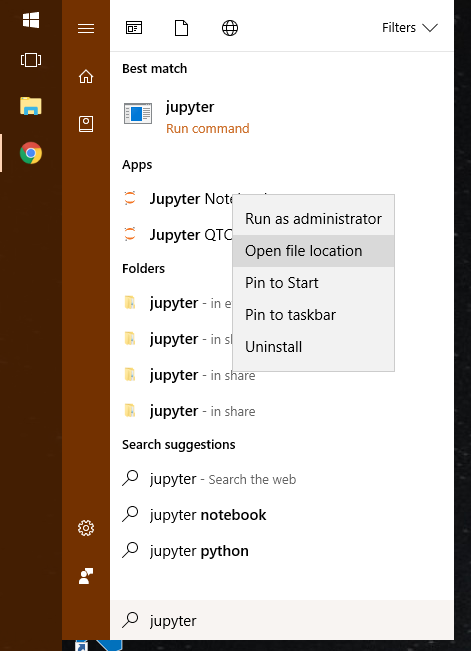 Access your Jupyter Notebook running on Windows 10 from any computer ...