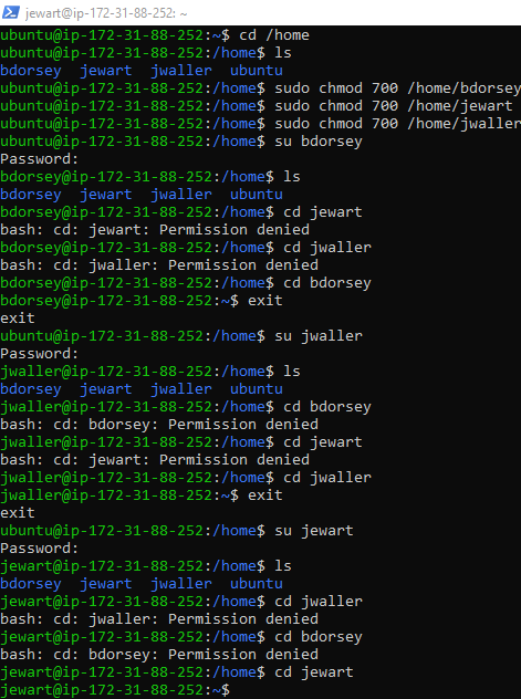 Creating Secure User profiles using the Linux CLI | by Jeffrey Vaughn ...