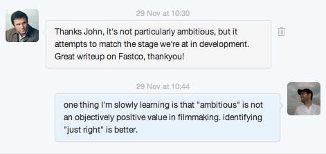 A thing to practice: quiet, low-concept filmmaking | by John Pavlus ...