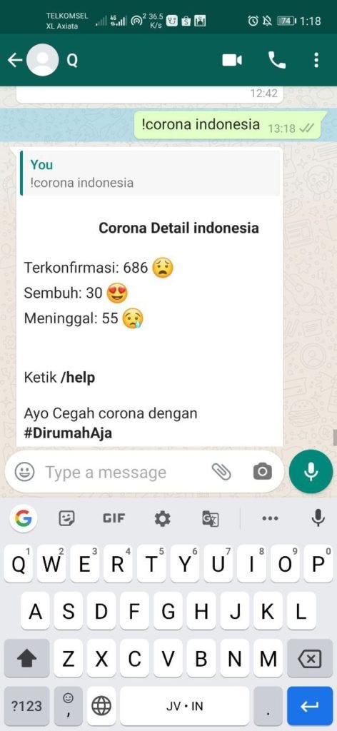 Membuat BOT Whatsapp Menggunakan NodeJS | by Aminudin | Medium