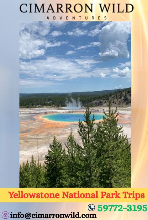 Yellowstone National Park Trips | Hiking Routes | Cimarron Wild ...