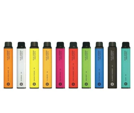 Elux legend 3500 puffs box of 10 - Vape Lounge Basildon - Medium