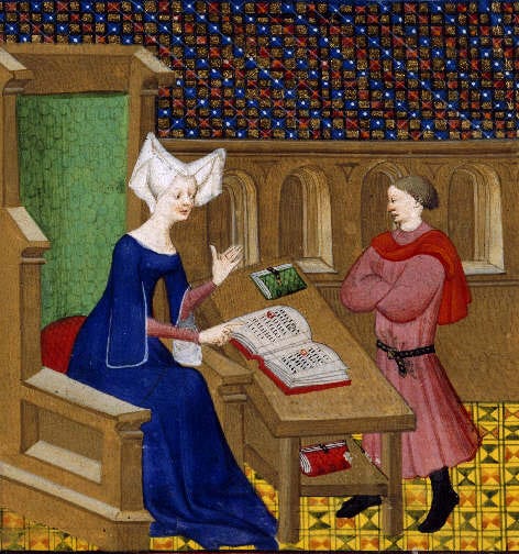 Christine de Pizan: the first female scribe of the Middle Ages | by ...