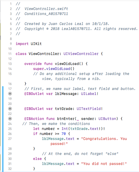 Conditions Activities. We did several things with conditions… | by Juan ...