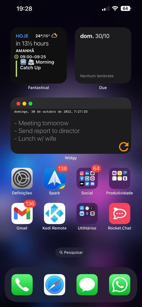 My Obsidian Setup (Part 25) — iOS Widget | by Nuno Campos | Technology Hits | Medium