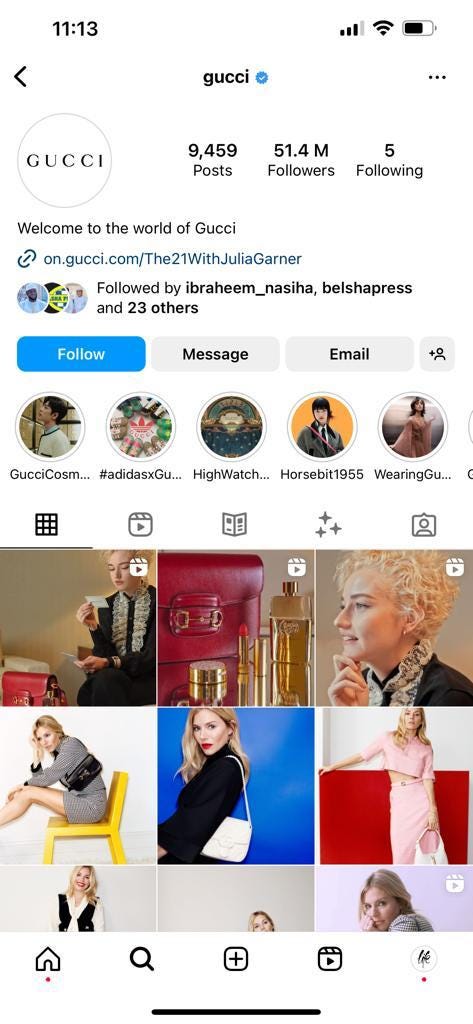 GUCCI: LEVERAGING SOCIAL MEDIA LIKE A TOP FASHION BRAND SHOULD. | by ...
