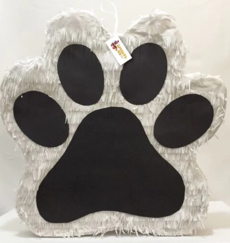 Puppy Paw Pinata Dog Party Pinata Dog Party Decoration - A PINATA 4 U ...