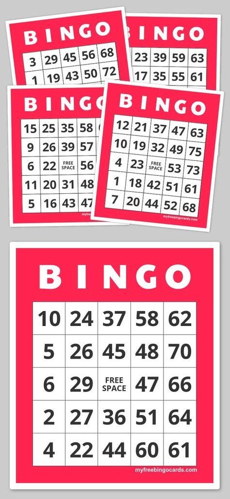 Free Bingo Virtual | by gamewho | Medium