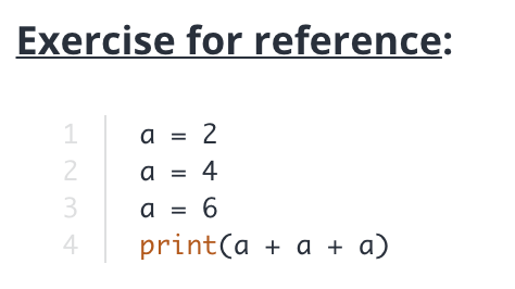 Python Exercise 001_Variable Updating | by 鹿易為 | Medium