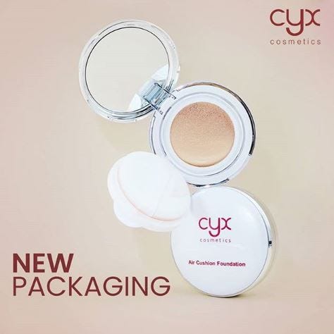 New Packaging of CYX Calysta Cosmetics Air Cushion Foundation | by IT ...