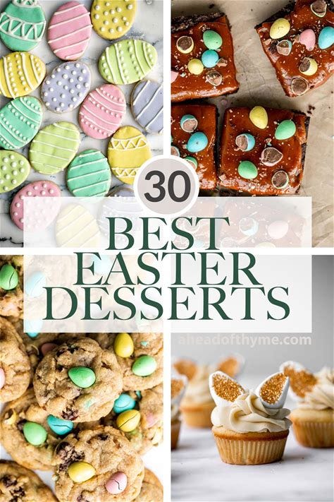 Delightful Easter Treats: 10 Easy Dessert Recipes to Sweeten Your ...