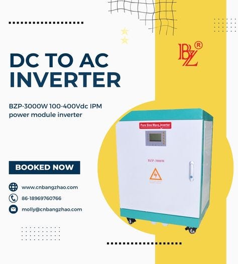 DC to AC inverter - cnbangzhao - Medium