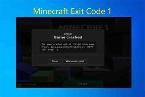 minecraft exit code 1. Minecraft is a fun game, but sometimes… | by ...