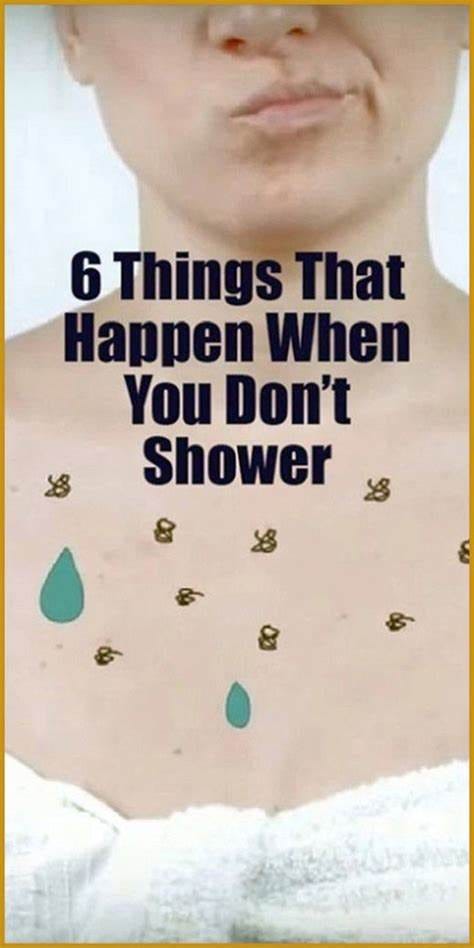 6 Things That Happen When You Don’t Shower - Mary odonnell - Medium