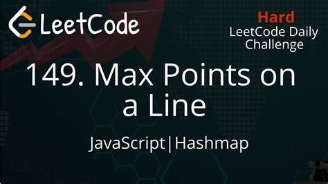 Max Points on a Line (Hard). Problem Statement : | by Mohamed khater ...