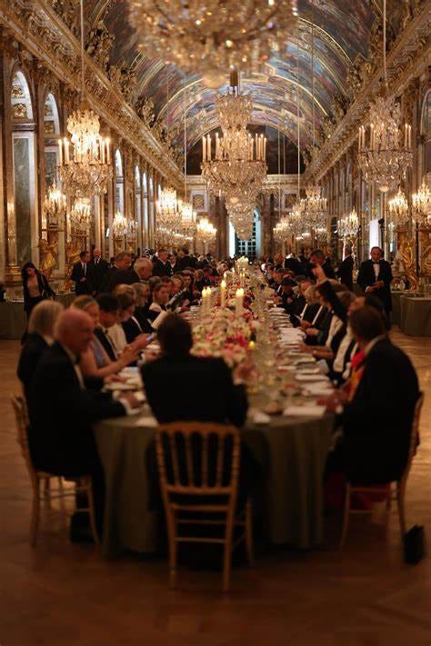 Banquet At Versailles. King Macron? | by Marc Barham | Counter Arts ...