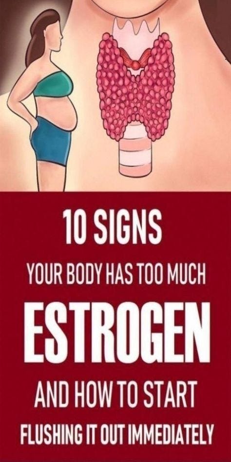 10 Signs Your Body Has Too Much Estrogen And How To Start Flushing it ...