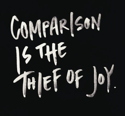 You Can’t Win The Comparison Game | by Alan Stein Jr. | Medium